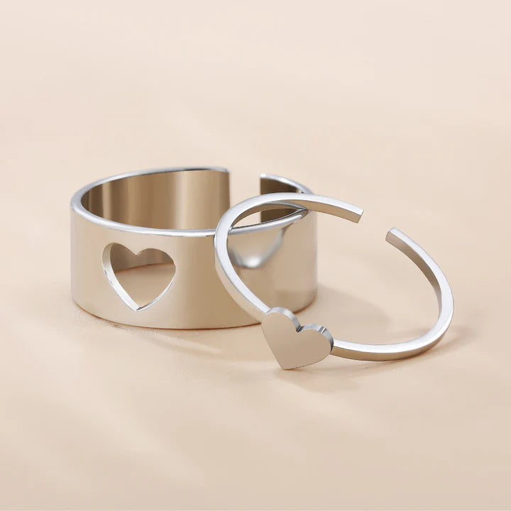 Matching Hearts Rings – Kallohen